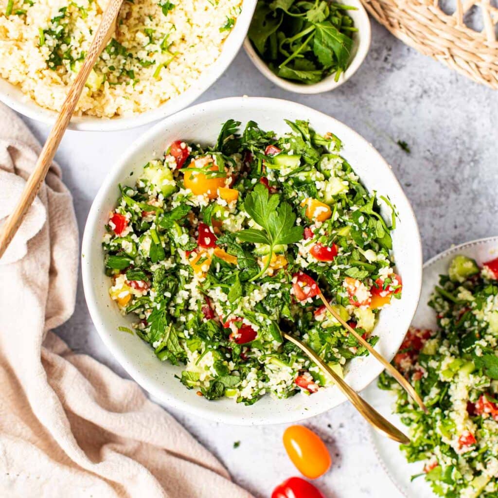 Tabule Salad - Easy & Healthy Ingredients - My Vegan Minimalist