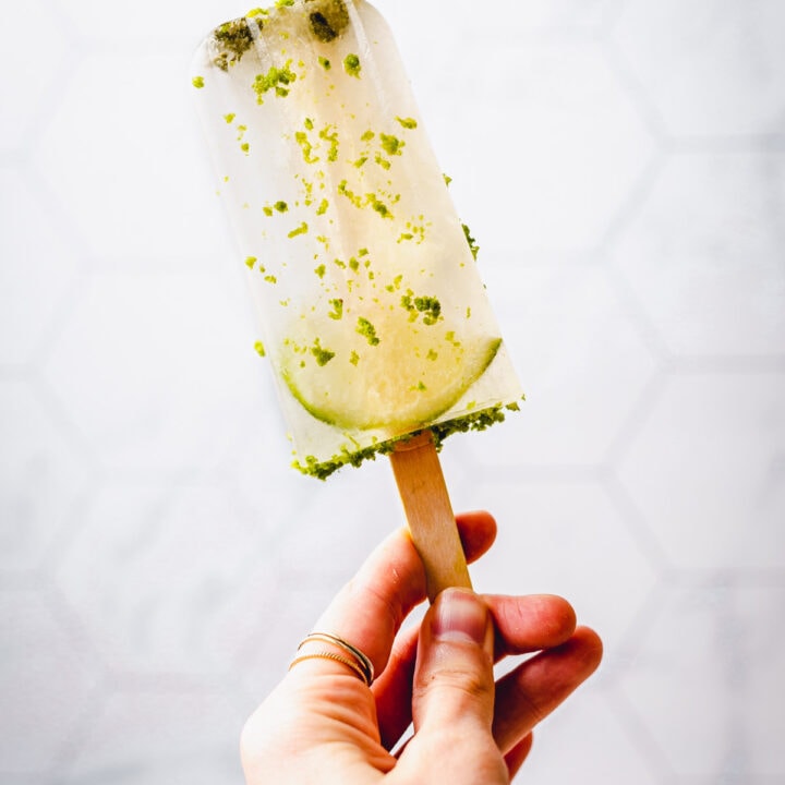 The Best Lime Popsicle - My Vegan Minimalist