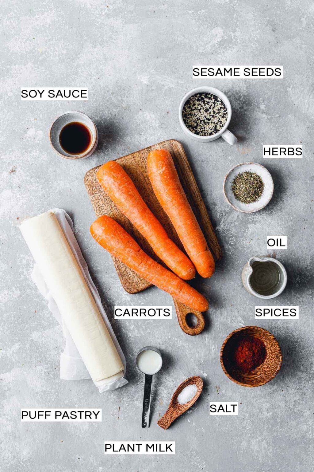 Vegan Pigs in Blankets - Easy Carrot Party Snack - My Vegan Minimalist