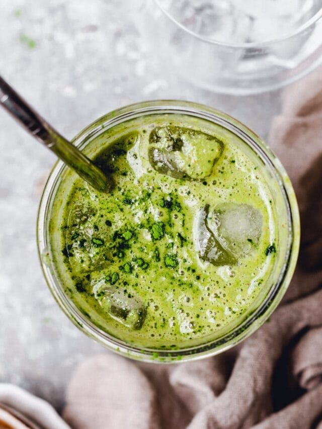 Matcha Green Tea Protein Shake - My Vegan Minimalist