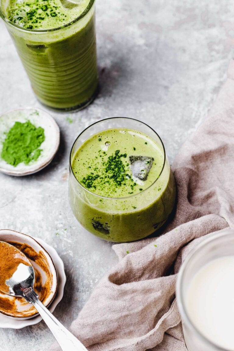 Best Matcha Green Tea Vanilla Protein Shake (Vegan) - My Vegan Minimalist