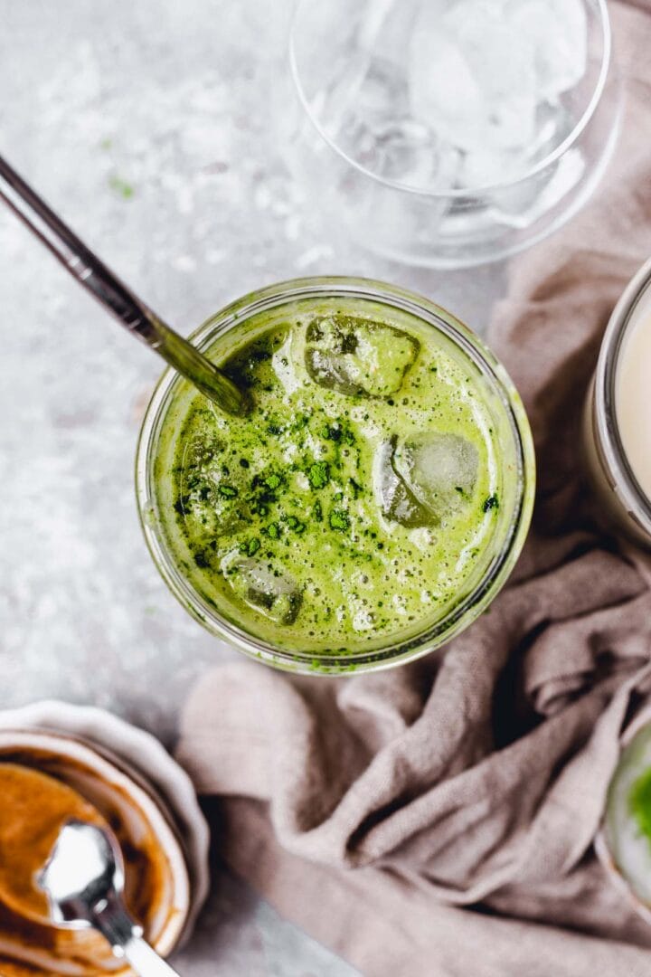 Best Matcha Green Tea Vanilla Protein Shake (Vegan) - My Vegan Minimalist