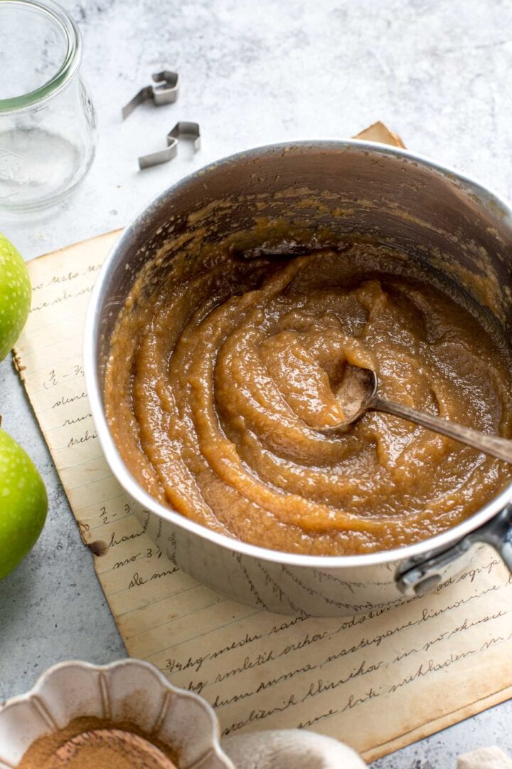 5-Ingredient Green Apple Curd (with Lemon & Cinnamon) - My Vegan Minimalist