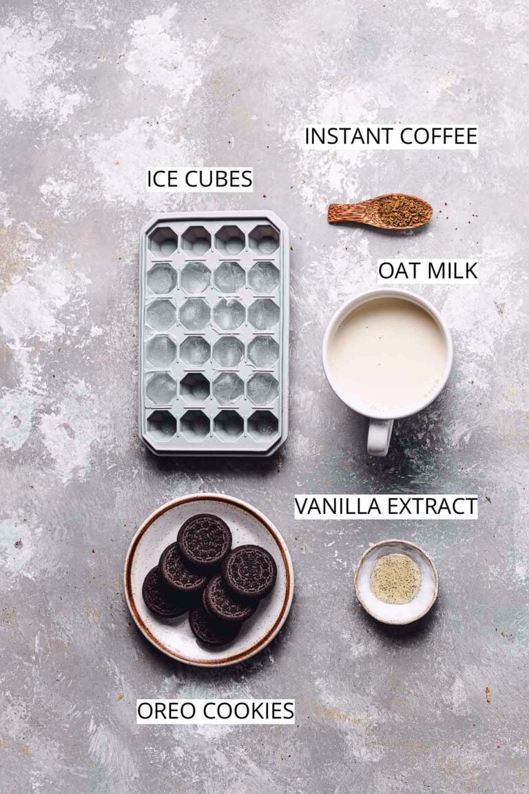 5-Ingredient Oreo Frappe Starbucks Style - My Vegan Minimalist