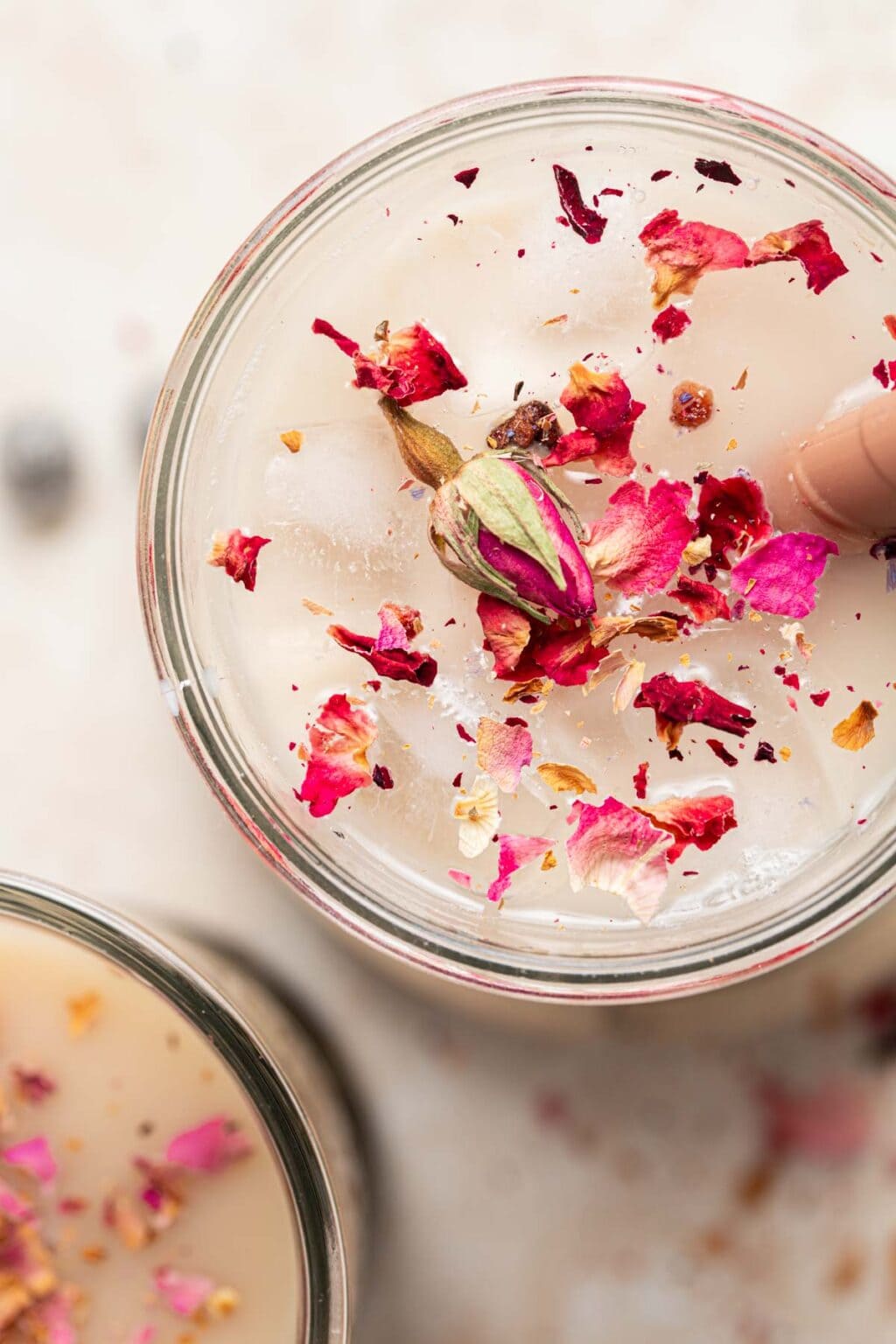 Rose Bubble Milk Tea - Boba - My Vegan Minimalist