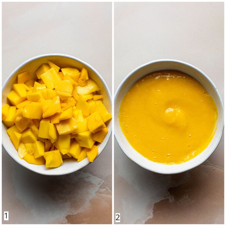 Mango Jelly Dessert - 5 Easy Ingredients - My Vegan Minimalist