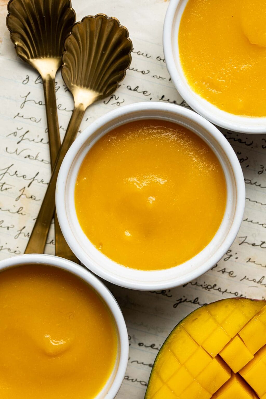 Mango Jelly Dessert - 5 Easy Ingredients - My Vegan Minimalist