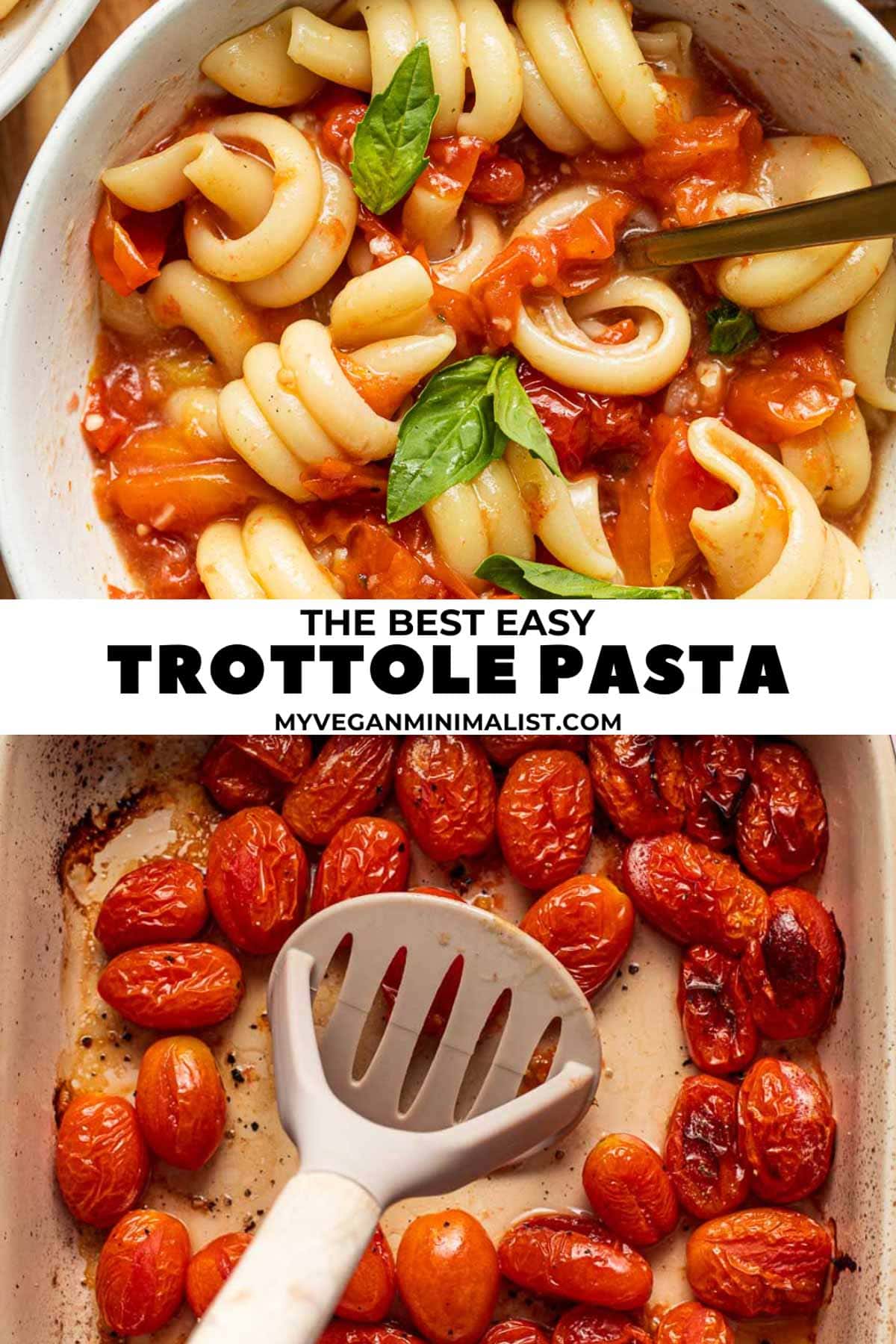 The BEST 30-Minute Trottole Pasta - My Vegan Minimalist