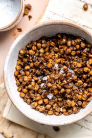 Crispy Oven Roasted Lentils - 5 Ingredients - My Vegan Minimalist