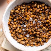 Crispy Oven Roasted Lentils - 5 Ingredients - My Vegan Minimalist