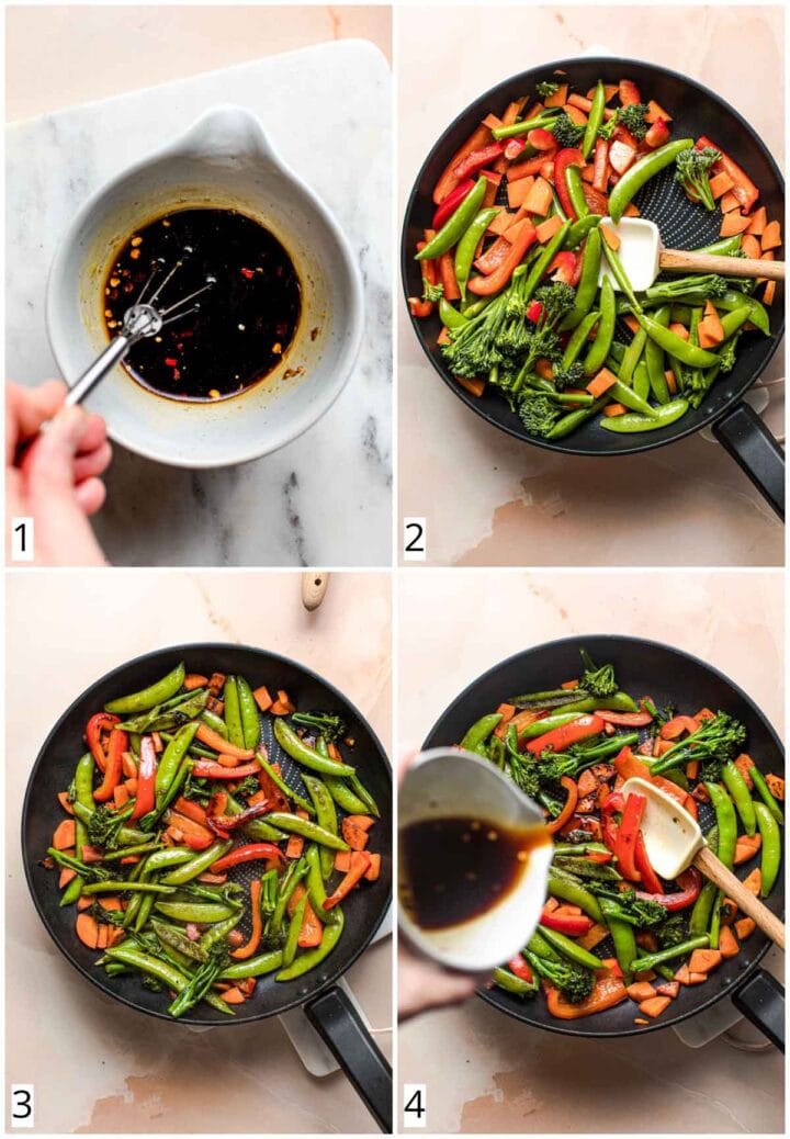 Pad Pak Thai (Stir-Fried Veggies) - My Vegan Minimalist