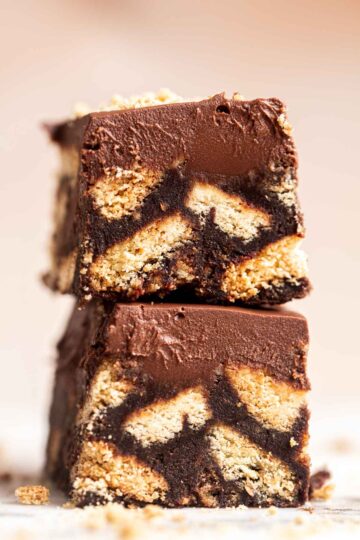 Lazy Cake - No-Bake Chocolate Cookie Cake Recipe - My Vegan Minimalist