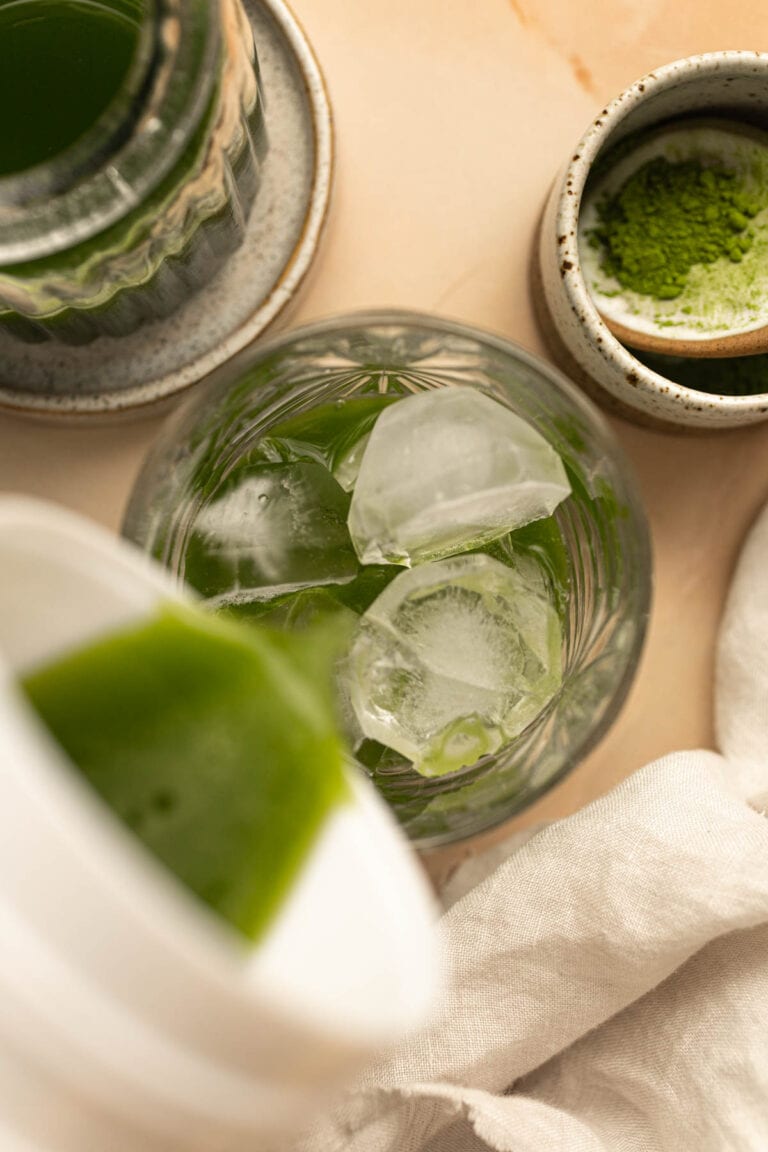 Cold Brew Matcha - Easy Iced Green Tea in Seconds - My Vegan Minimalist