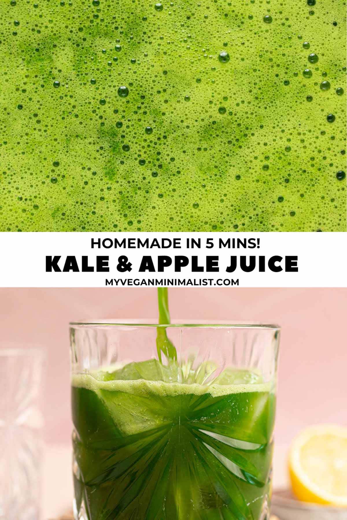 First Watch Kale Tonic Juice - How To Make at Home - My Vegan Minimalist