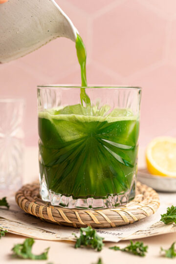 First Watch Kale Tonic Juice - How To Make at Home - My Vegan Minimalist
