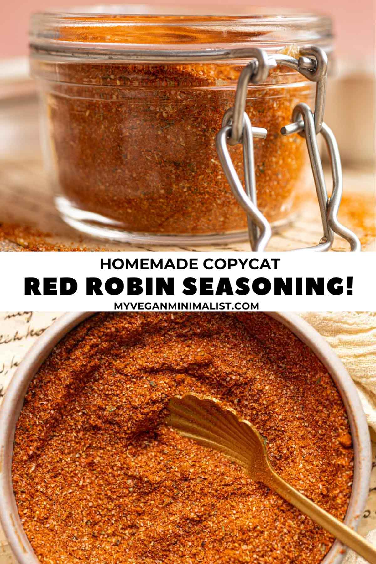 Homemade Red Robin Seasoning - The Best Copycat Recipe - My Vegan ...