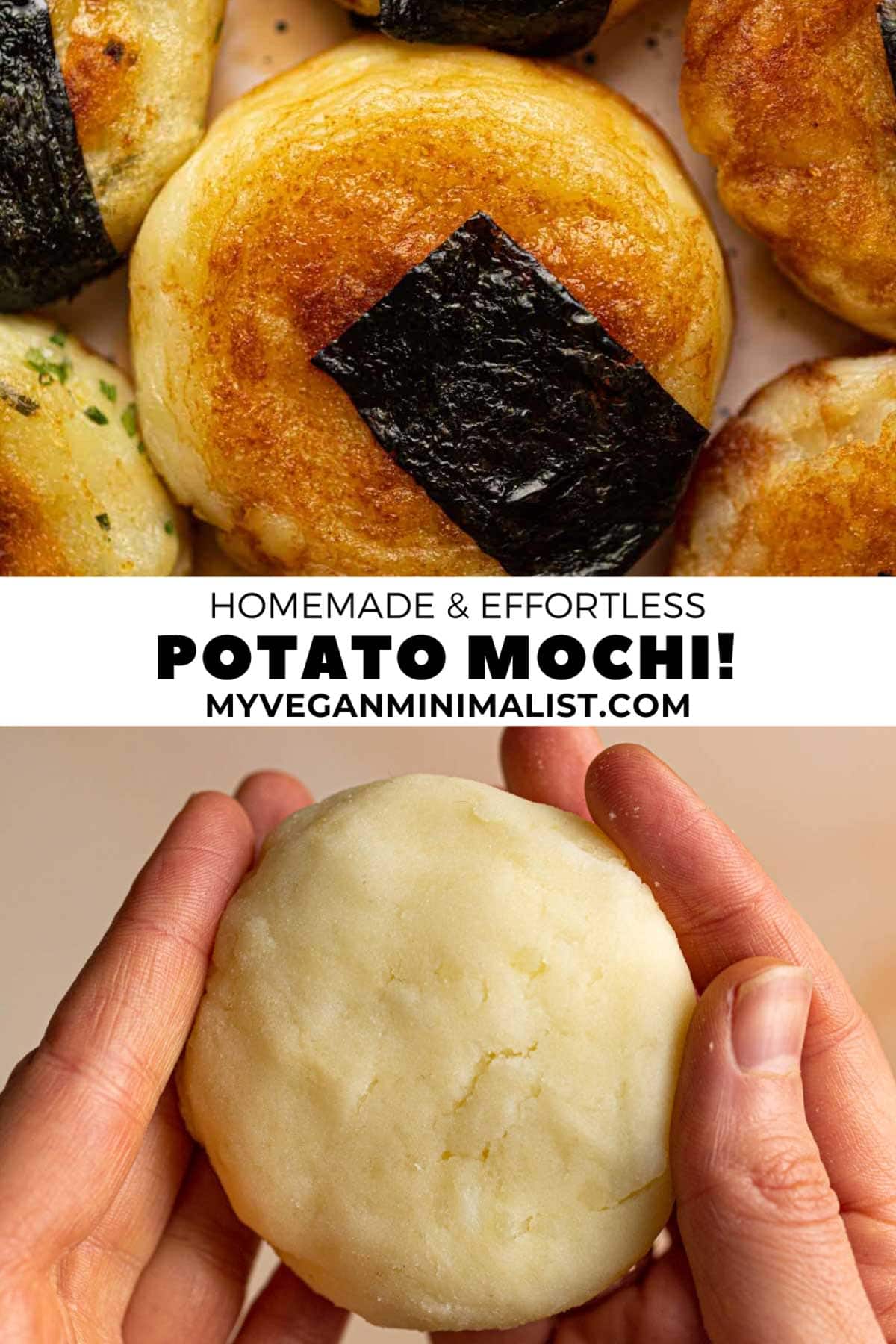 Easy Potato Mochi - Tasty Sweet or Savory Snack - My Vegan Minimalist