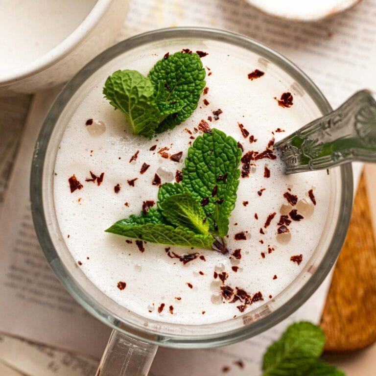 Jasmine Green Milk Tea - Boba - My Vegan Minimalist