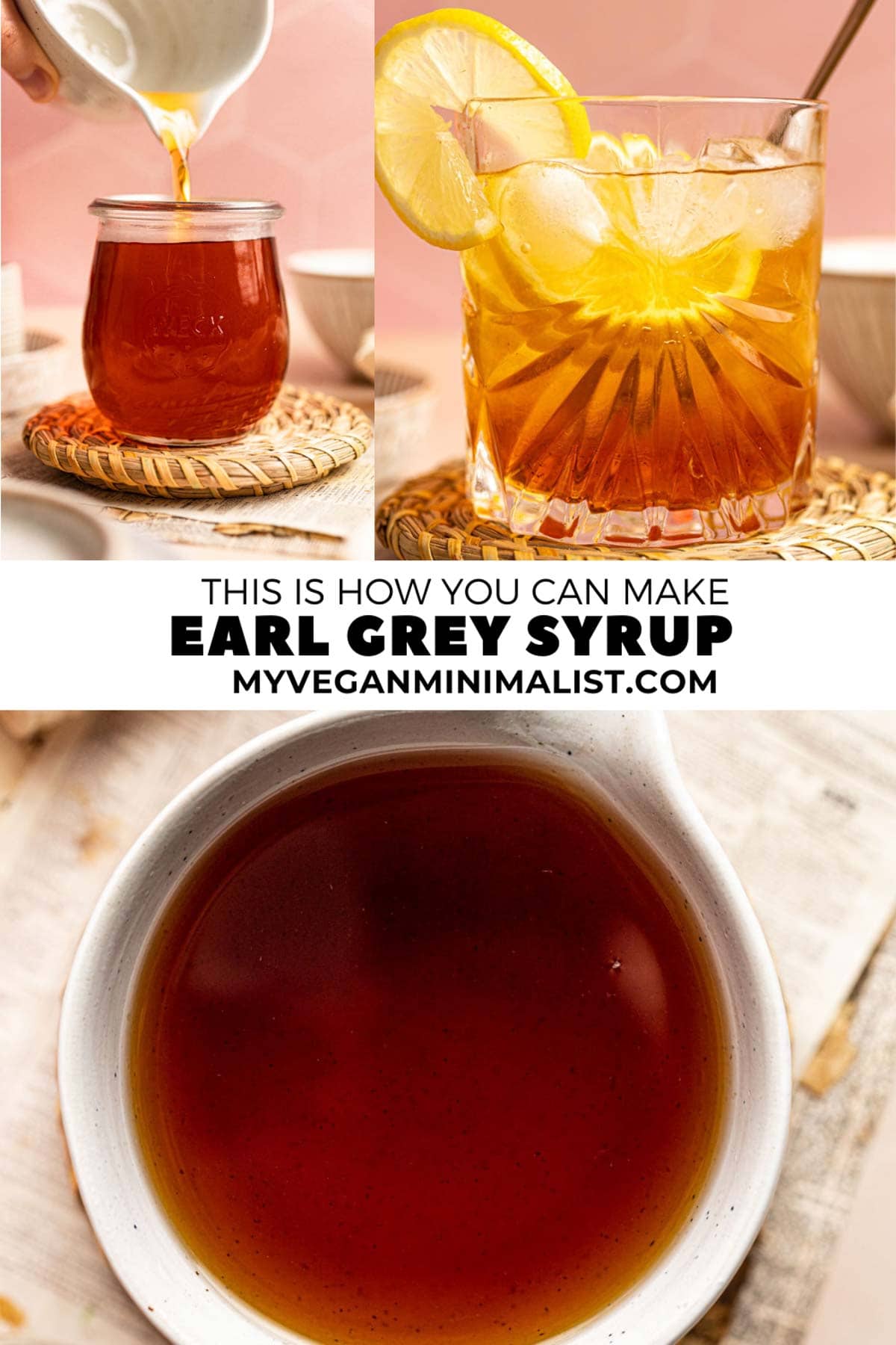 Simple Earl Grey Syrup - For Cocktails, Tea or Desserts - My Vegan ...