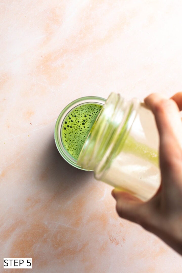 Matcha Shot - 3 Ways! Green Tea Energy Drink - My Vegan Minimalist