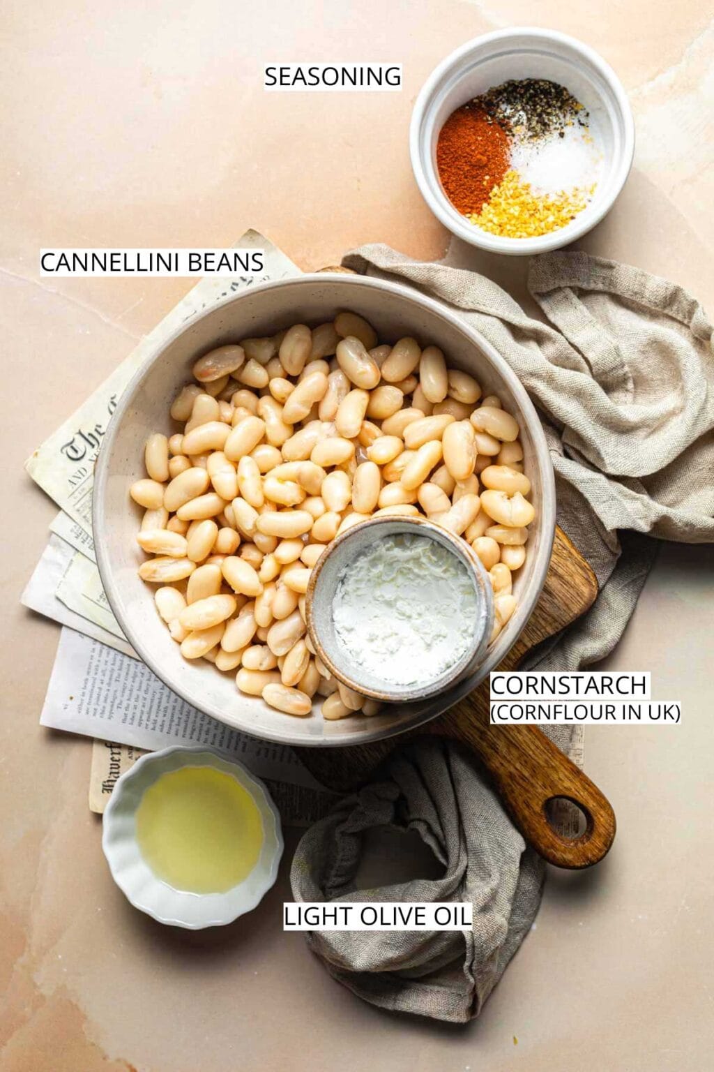 Roasted Cannellini Beans - Crispy Oven-Baked White Beans - My Vegan ...