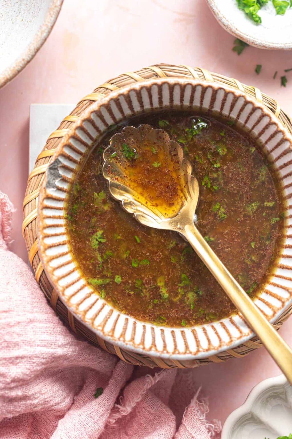 EASY Sumac Dressing - Vinaigrette Salad Dressing - My Vegan Minimalist