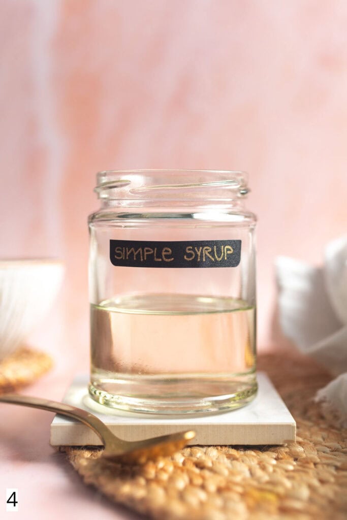 Microwave Simple Syrup - Easy & Quick Recipe - My Vegan Minimalist