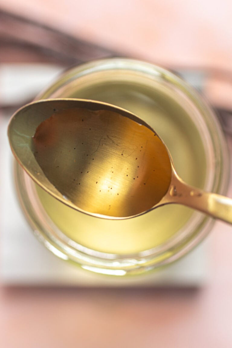 Microwave Simple Syrup - Easy & Quick Recipe - My Vegan Minimalist