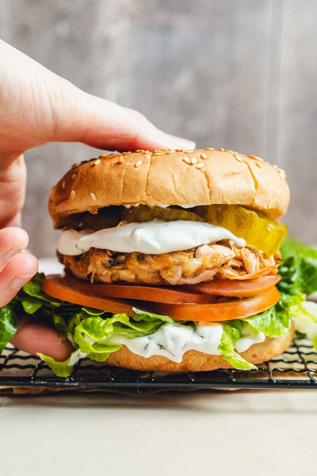 Easy Vegan Jackfruit Burgers - Two Ways (Fried or Baked!) - My Vegan Minimalist